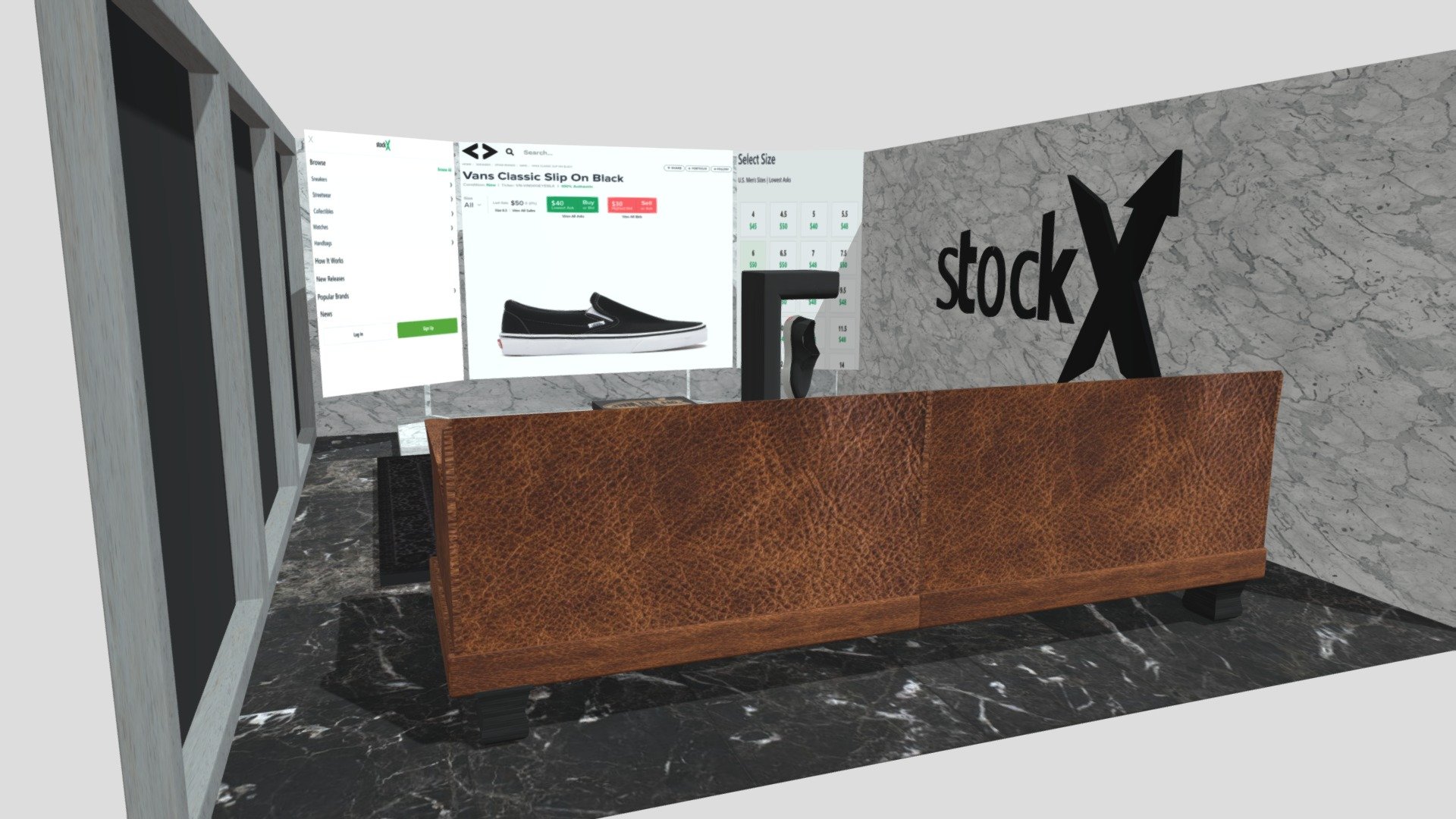 Stock X VR Interface - Download Free 3D model by chang422 [75c3681 ...
