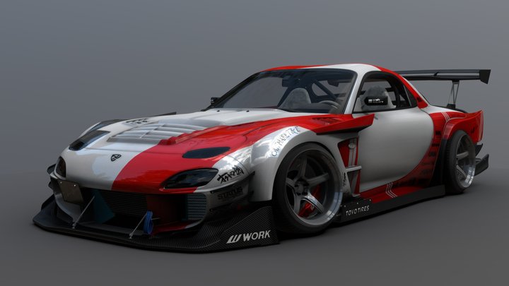 Rx7 3D models - Sketchfab