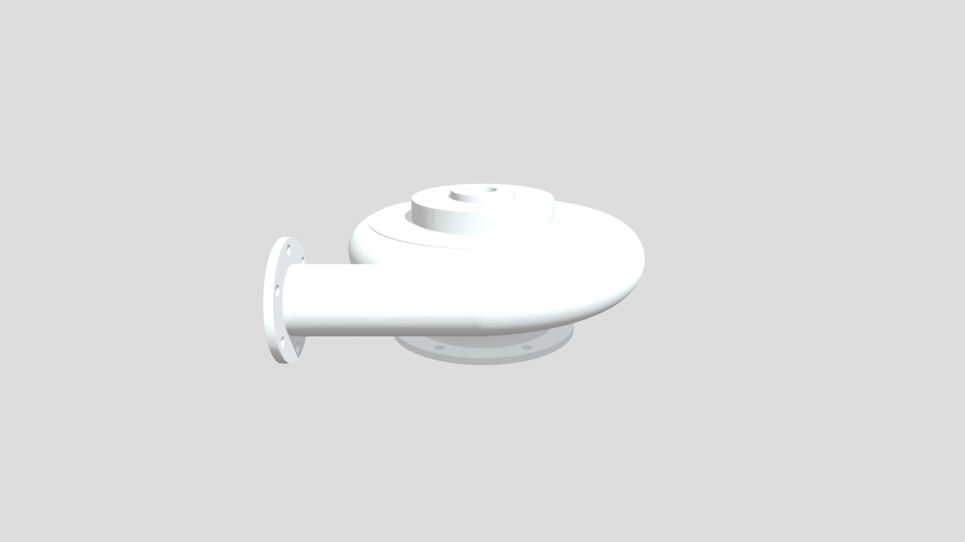 Centrifugal Pump with Impeller - 3D model by cadpractice [75c6a3d ...