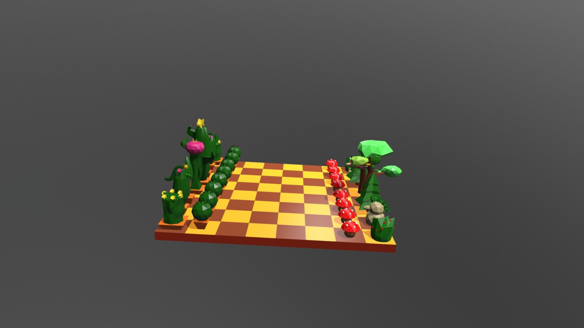 Scaktus Versus Bosco - Download Free 3D model by lorena.ragusa (@lorena ...