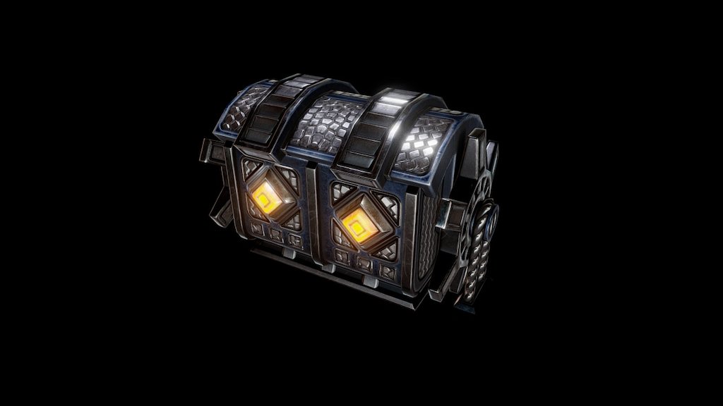 Mechanical Chest - 3D model by Grzegorz Kozłowski (@grzegorzkozlowski ...
