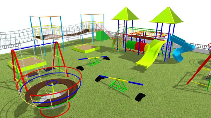 Playground 3D models - Sketchfab