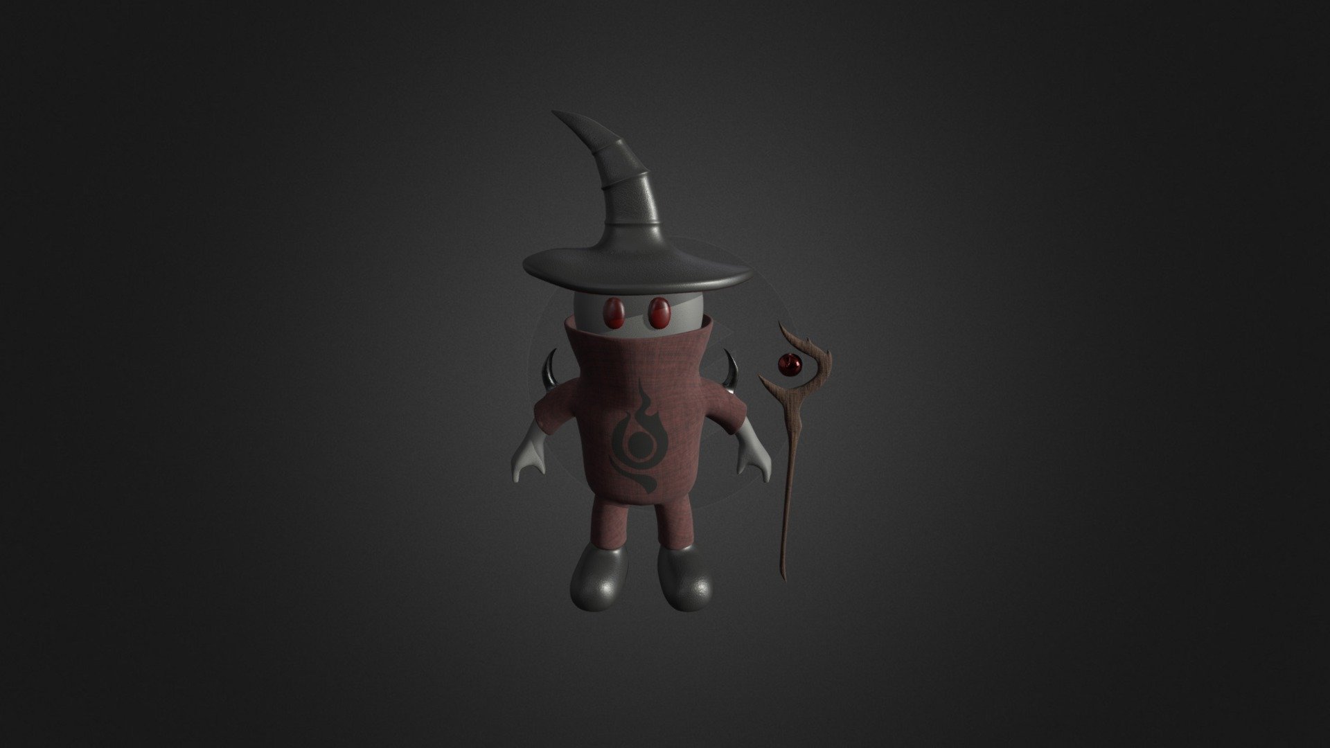 Stick Wizard Enemy 3d Model By Carlos3dart [75c8f57] Sketchfab