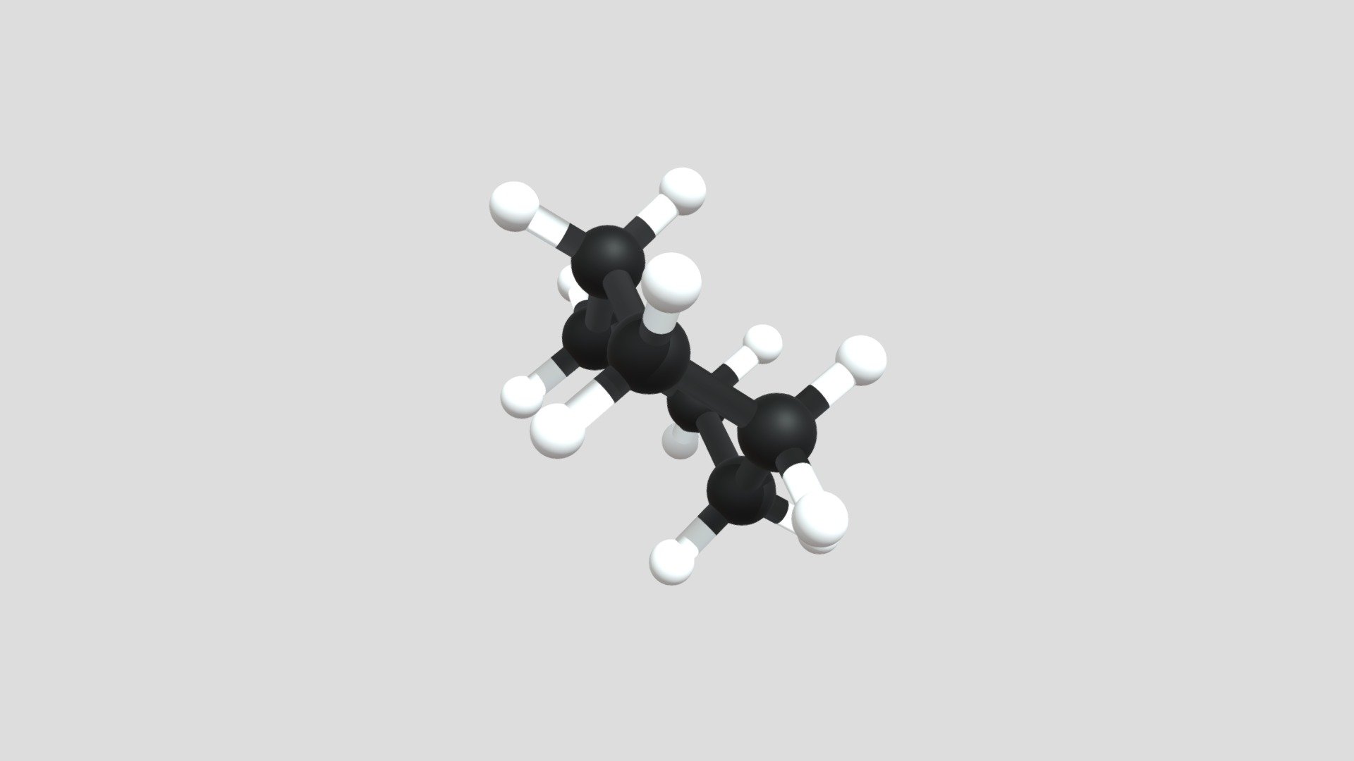 Cyclohexane Chair - Download Free 3D model by International Medical ...