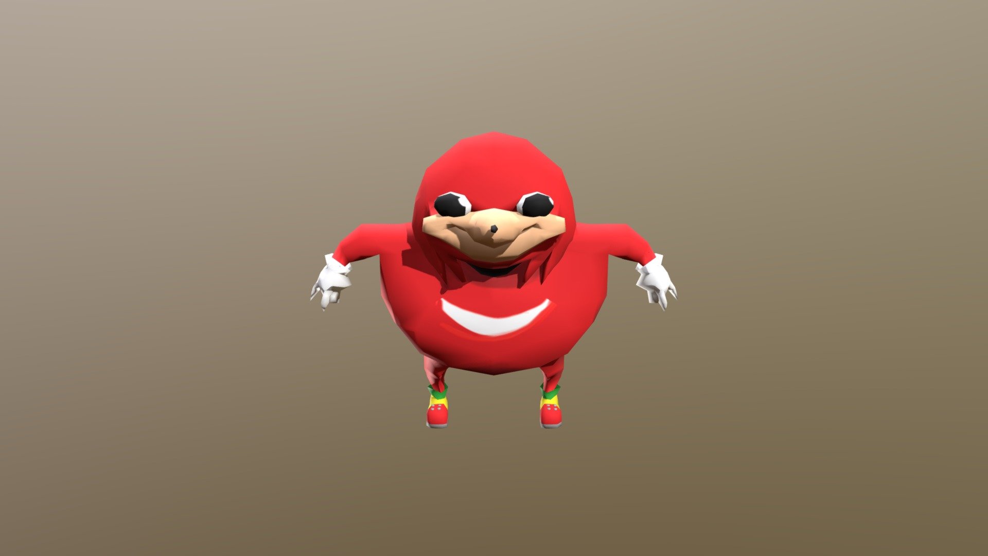 Knuckles - Download Free 3D model by autista [75ca3b6] - Sketchfab