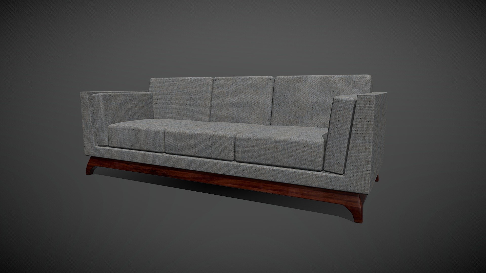 Couch - Download Free 3D model by hostmadsen [75cb8c2] - Sketchfab