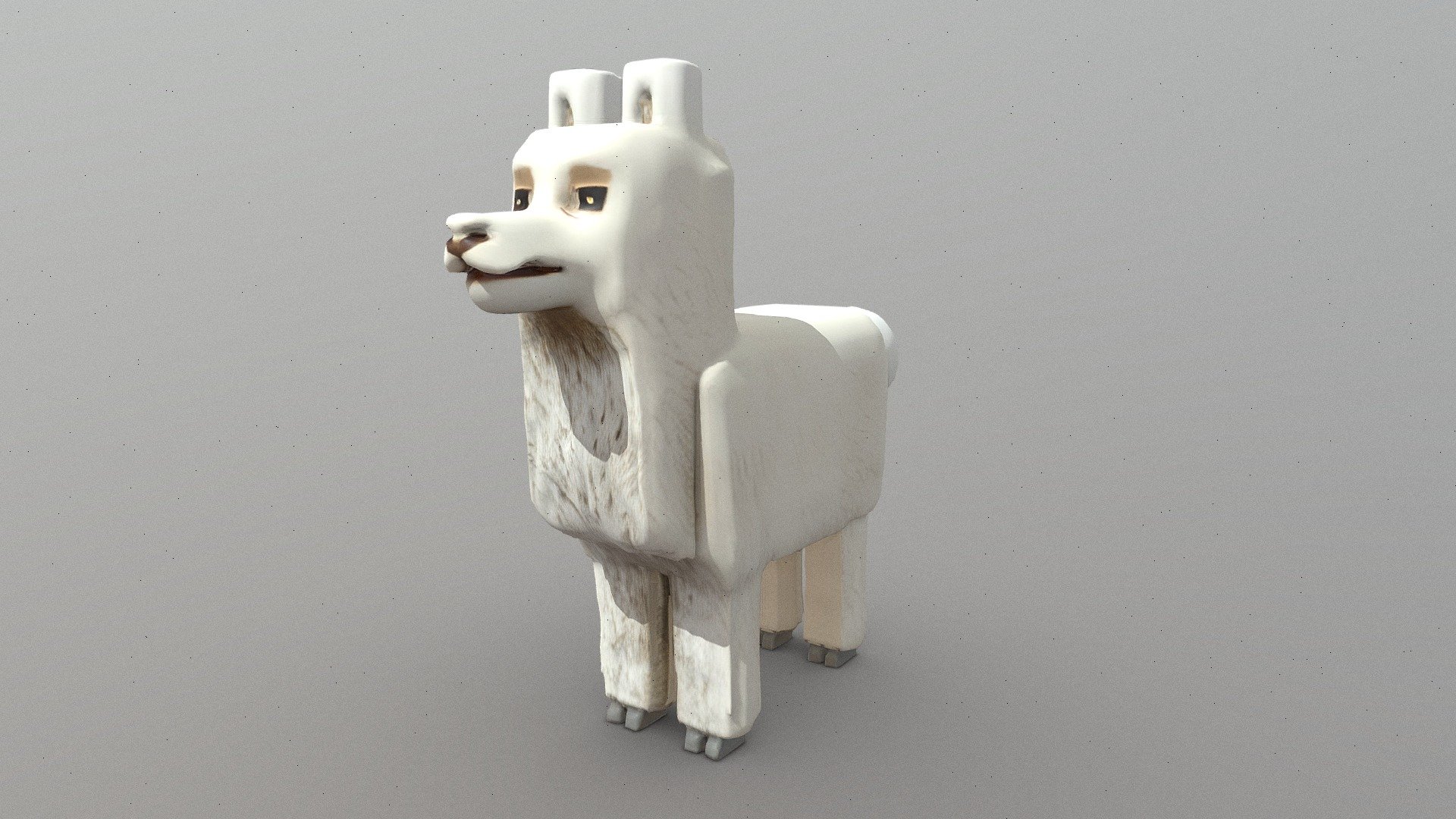 Low Poly Llama - Download Free 3D model by Blender Studio™ (@Blend_GUY ...