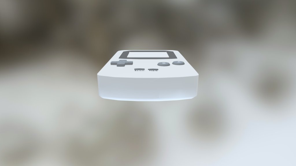 Gameboy Weekly38 - 3D model by yricus [75ccb72] - Sketchfab