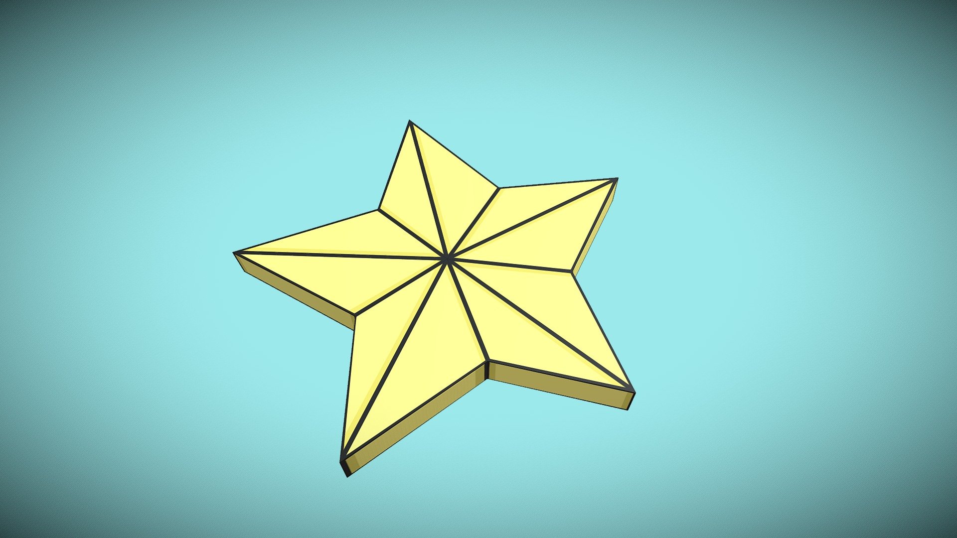 AR 3D Star - 3D model by RosalieKuut (@rosie2001) [75cded5] - Sketchfab