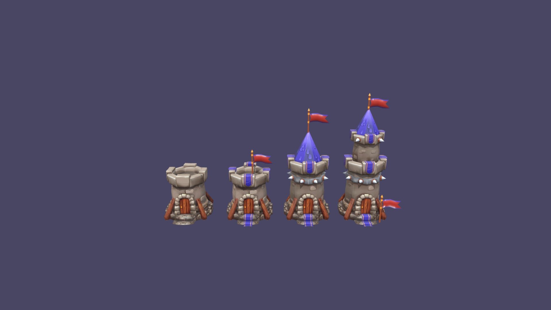 Tower with upgrades - 3D model by katkus [75ceda6] - Sketchfab