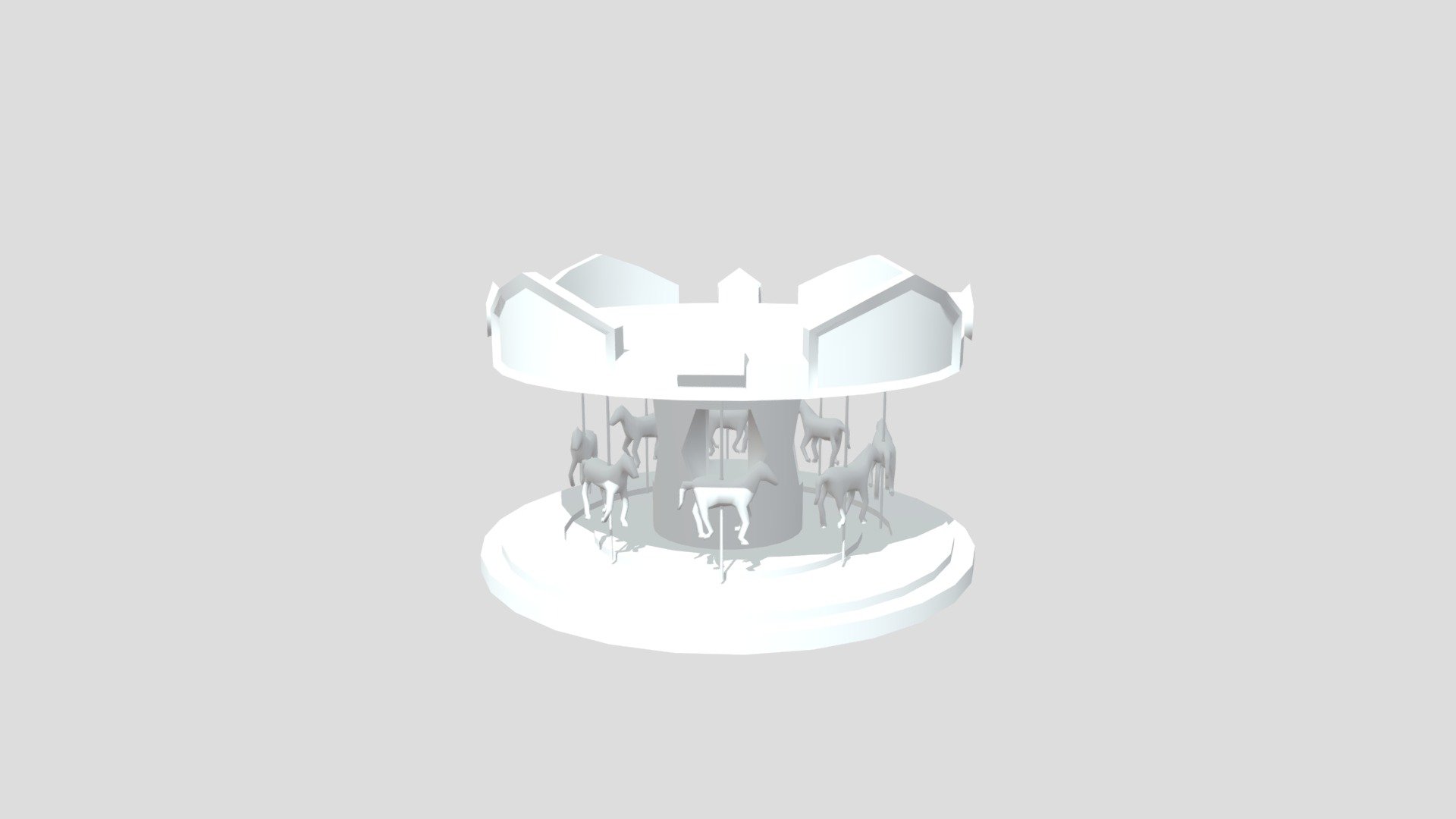 carousel - 3D model by CvgonBr [75cfc3c] - Sketchfab