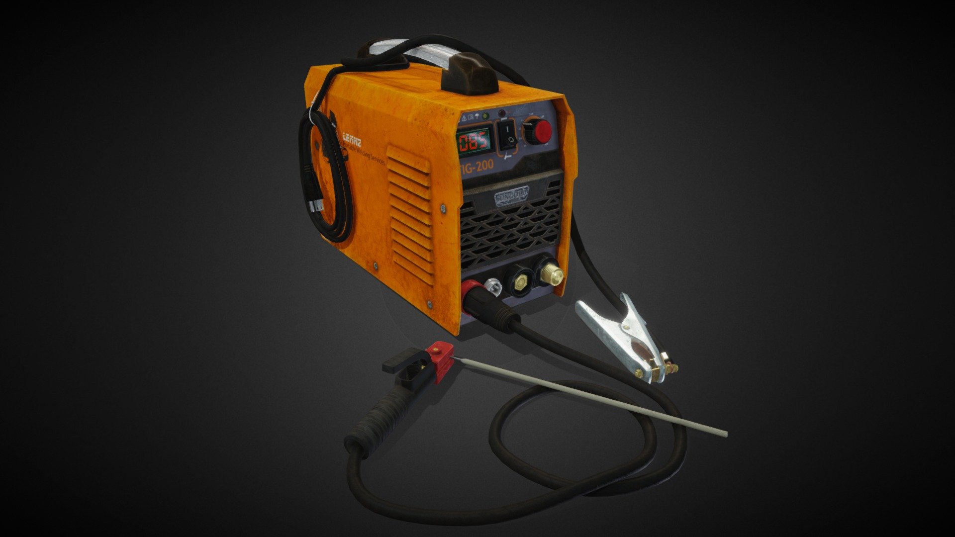 Portable Welding machine - 3D model by lenzano [75d0002] - Sketchfab