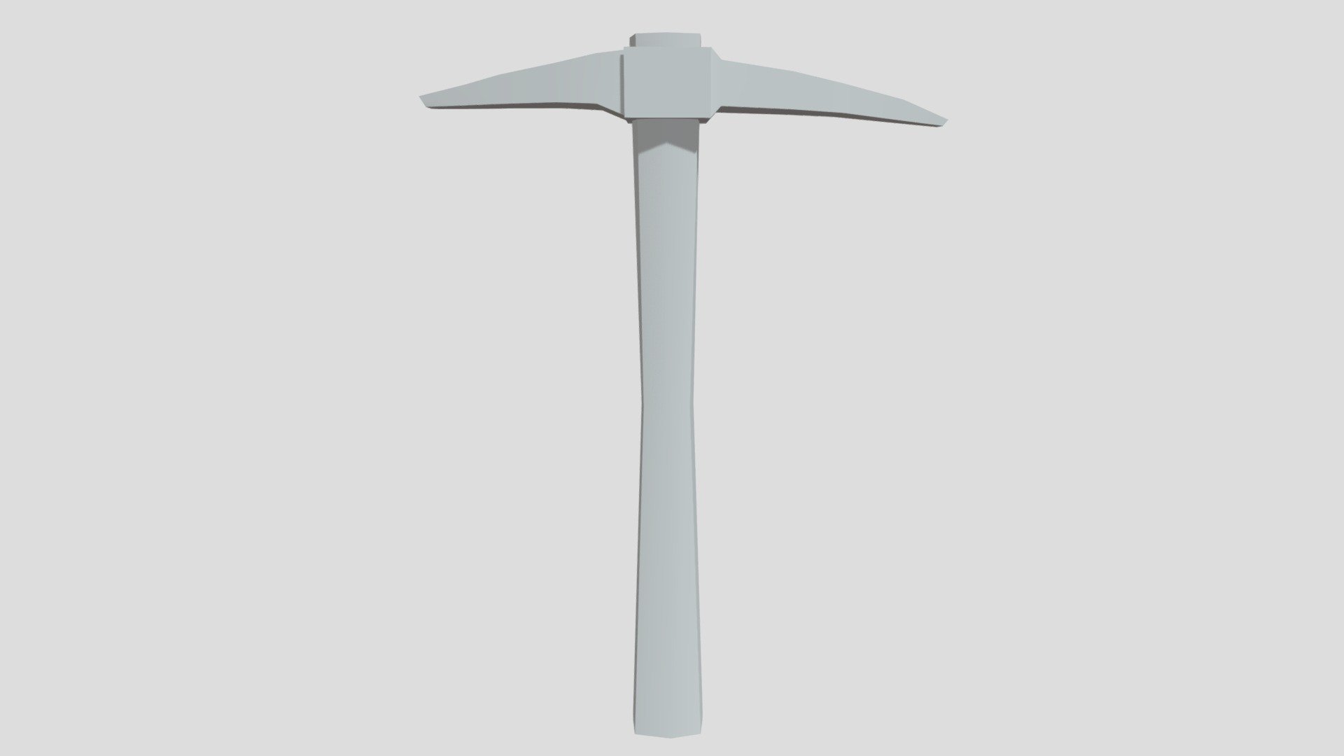 Pickaxe - 3D model by Elena Garcia (@elenagarcia) [75d01f6] - Sketchfab