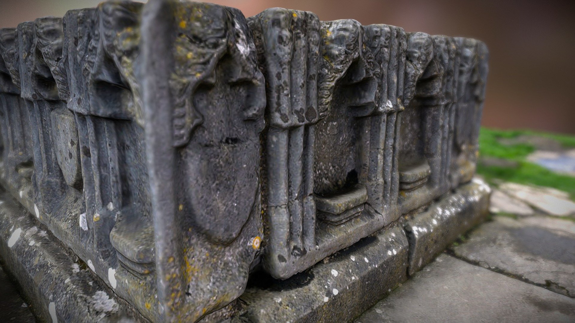 Tomb of Sir Ralph Bowes of Streatlam - Died 1482 - 3D model by Paul ...
