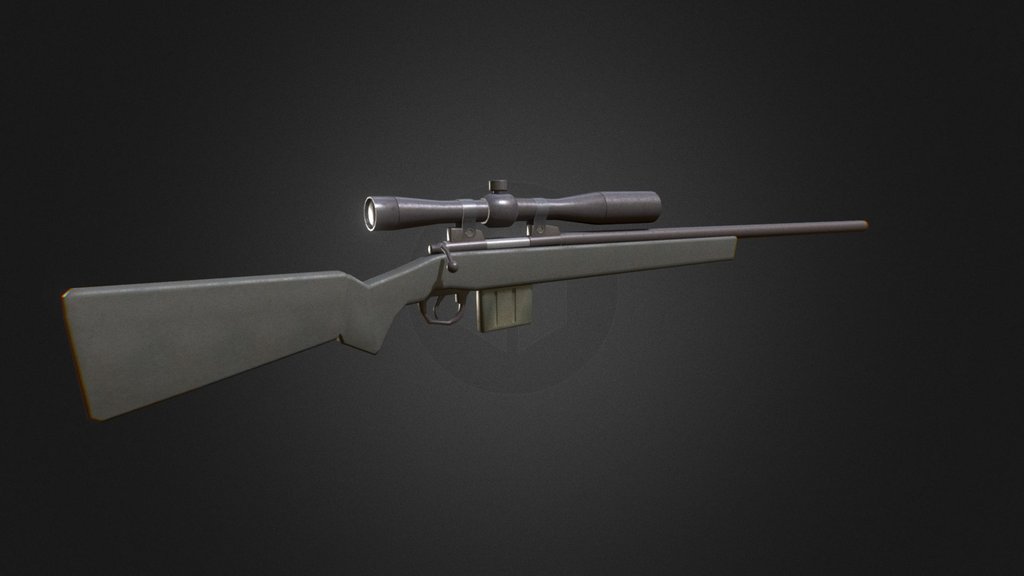 (D) R700 M24 - A 3D model collection by Eve Bat Studios (@EveBatStudios ...