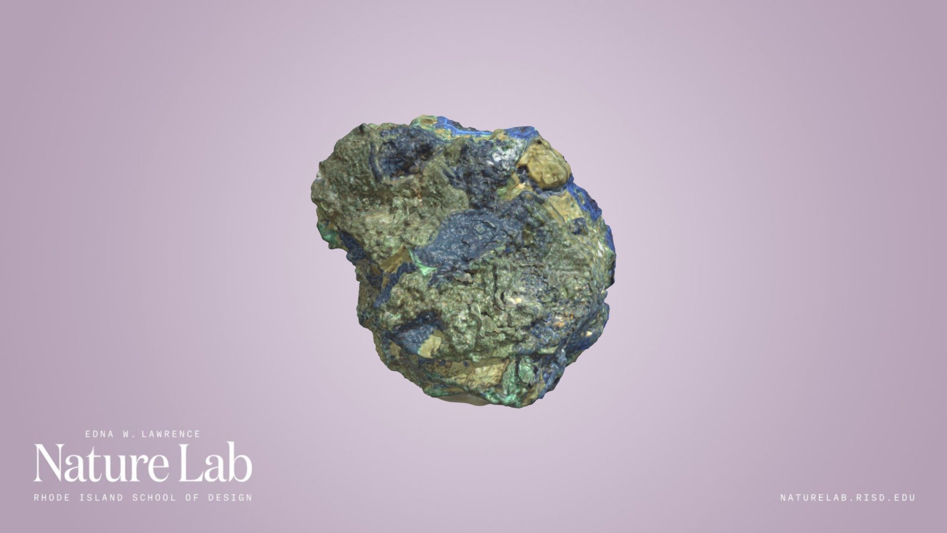 Azurite - Download Free 3D model by RISD Nature Lab (@RISDNaturelab ...
