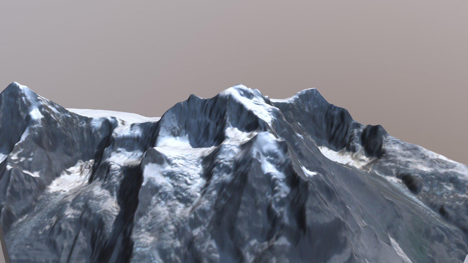 Jungfrau Map, Swiss Alps (1:36K Scale) - 3D model by smartmAPPS ...
