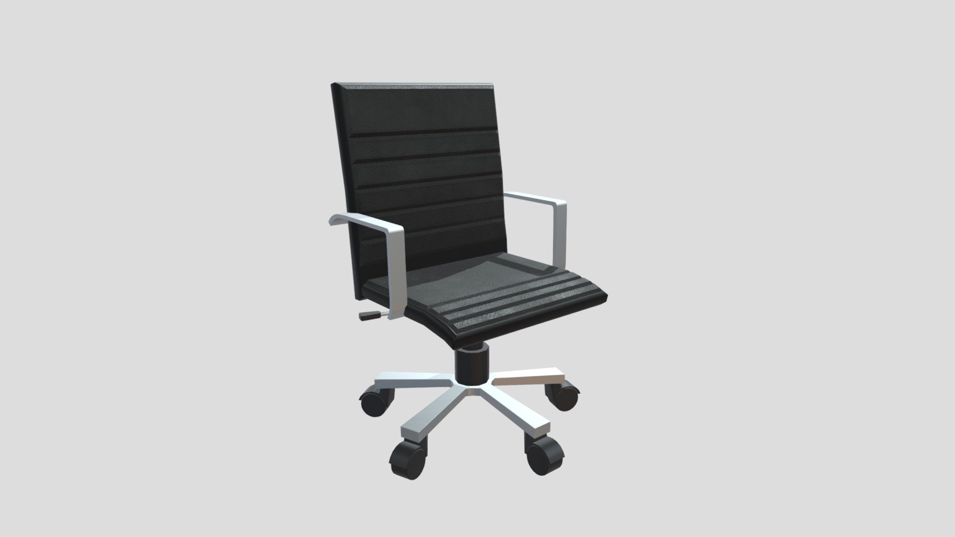Desk Chair Model - 3D model by DarickCochrane [75d36e7] - Sketchfab