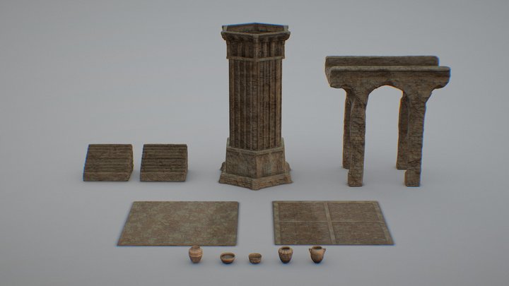 Kitbashing 3D models - Sketchfab