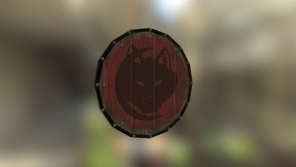 Wolf Shield - 3D model by Jessica (@JessH) [75d538a] - Sketchfab
