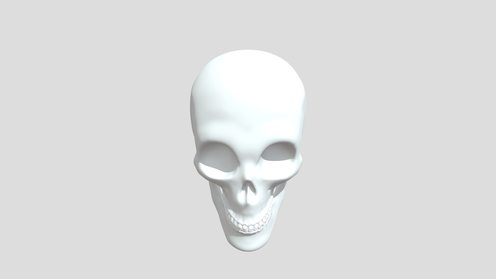 Skull - 3D model by annsophierousselle [75d85b2] - Sketchfab