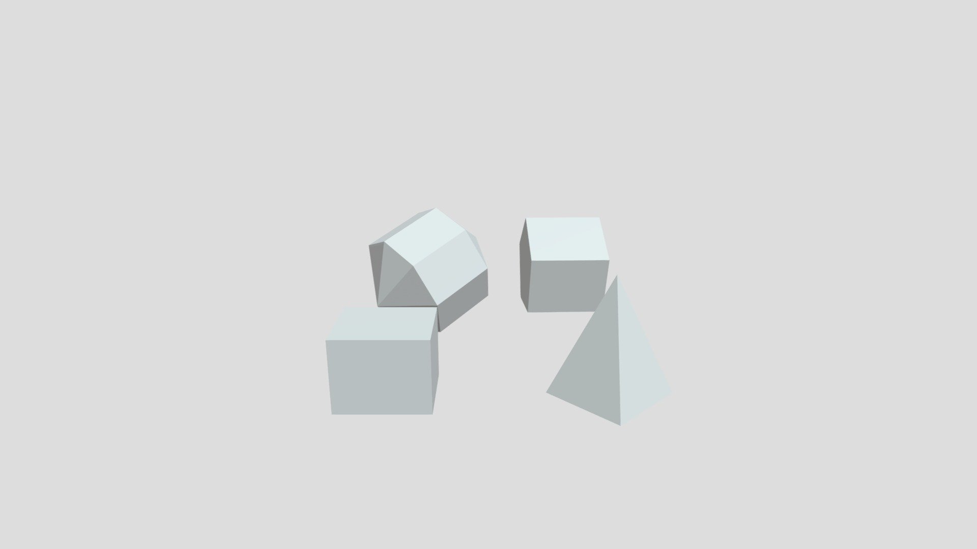 Primitive Polygons - 3D model by OliviaJanusz [75db0ea] - Sketchfab