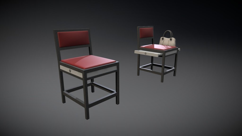 Wobbit Chair - 3D model by Oyon (@akuo00) [75dc9f9] - Sketchfab