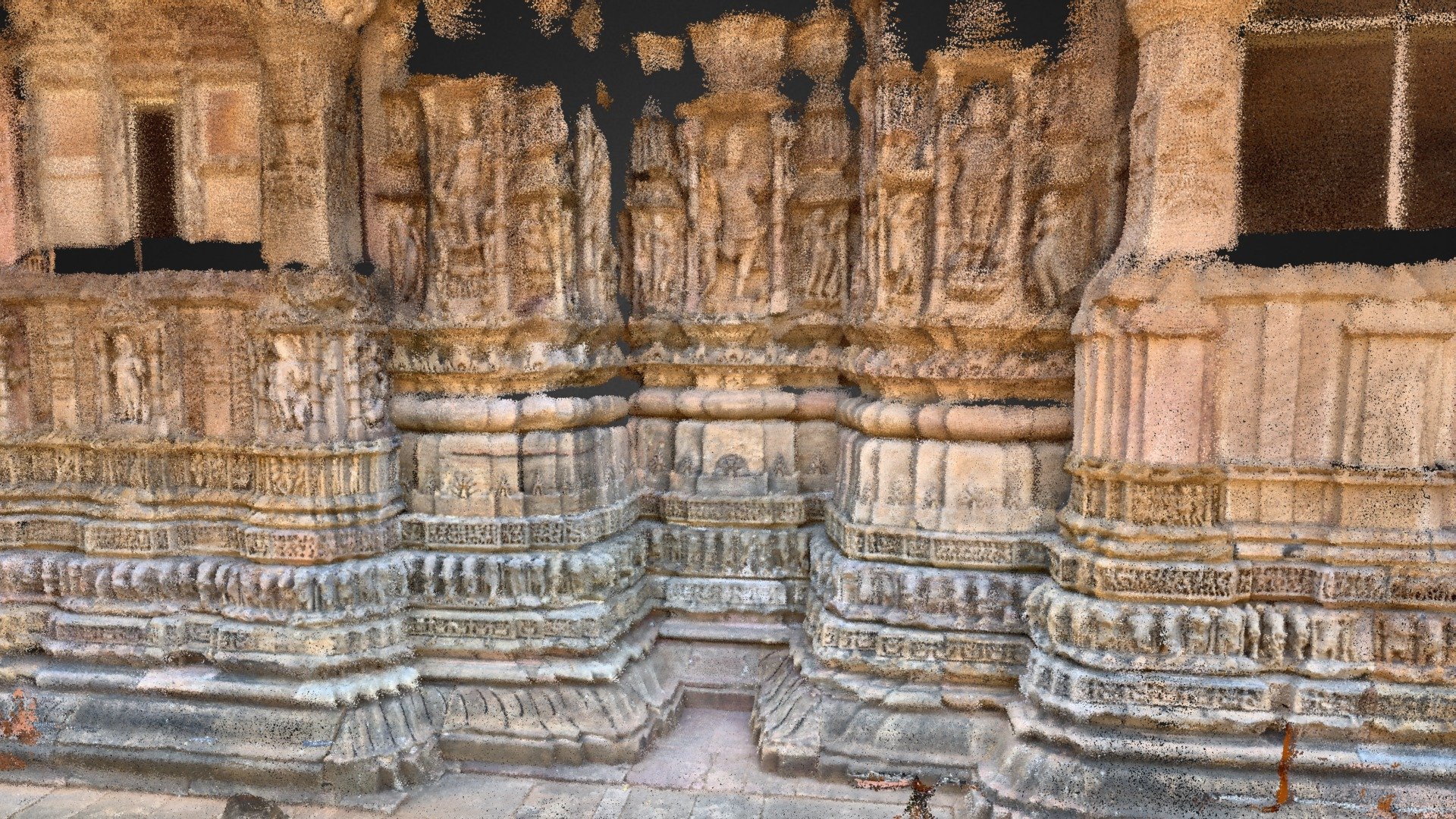 Sun Temple of Modhera, Gujarat. detail - 3D model by Doron Altaratz ...