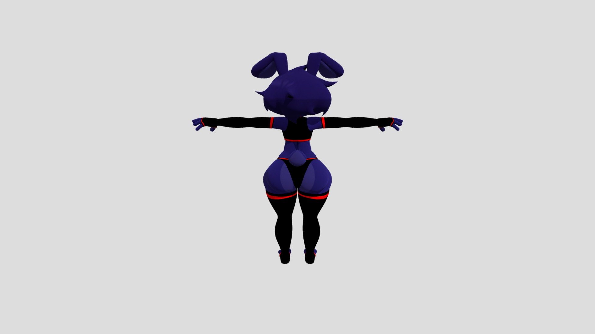 Playtime Bonnie Cryptiacurves Download Free 3d Model By ⛤ 🎪 Jelly Bean 🎪