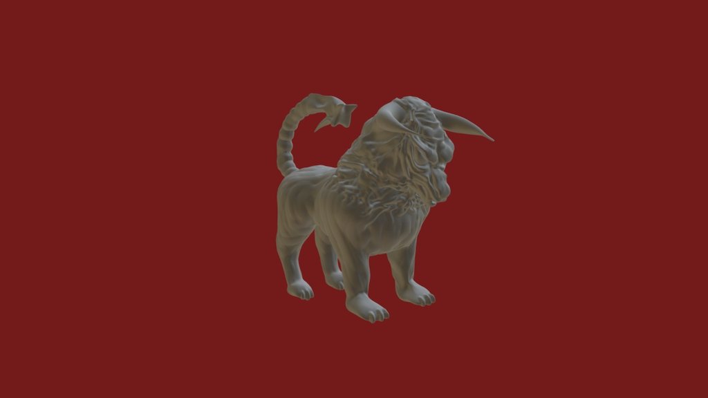 Manticore - 3D model by SWA993R [75dfa98] - Sketchfab