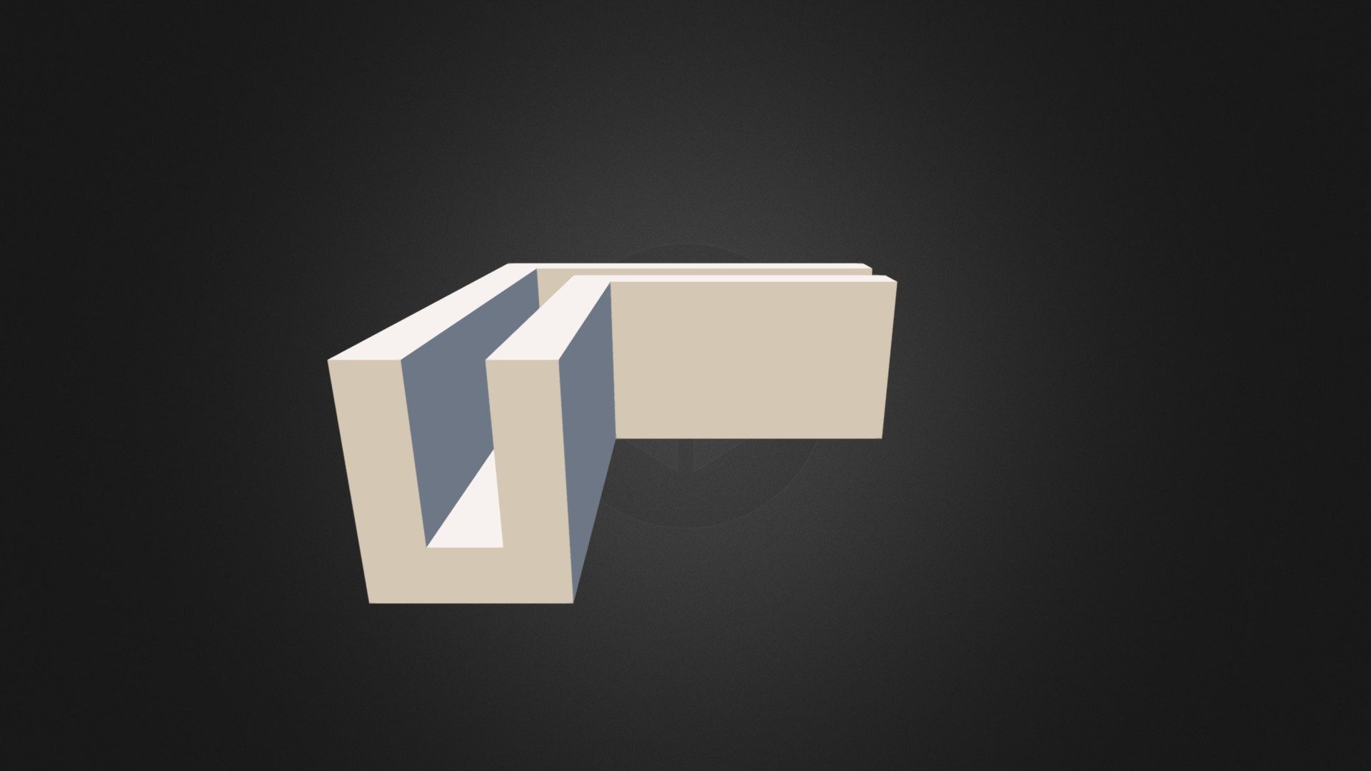 L-bracket-thing - 3D model by terrormink [75e1031] - Sketchfab