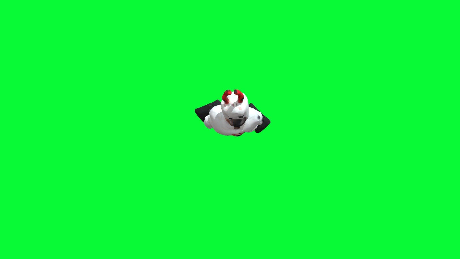 Bail man bull man Flying 3d model fts - Download Free 3D model by ...