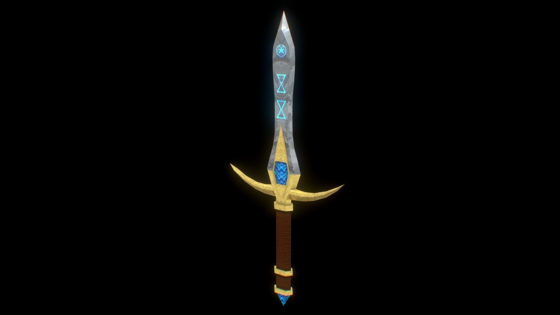 Stylized Low Poly Sword - Level IV - Download Free 3D model by soykanmg ...