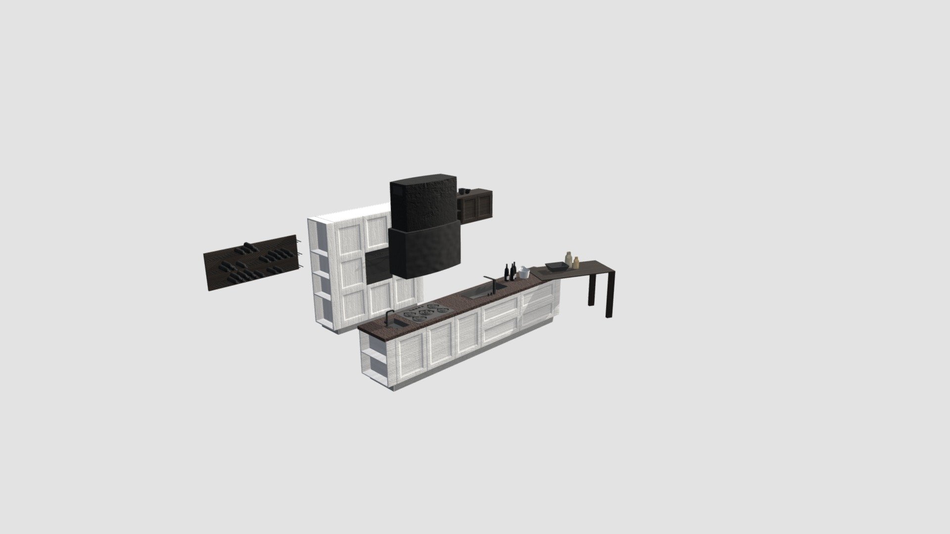 kitchen - Buy Royalty Free 3D model by Evermotion [75e3ddf] - Sketchfab ...