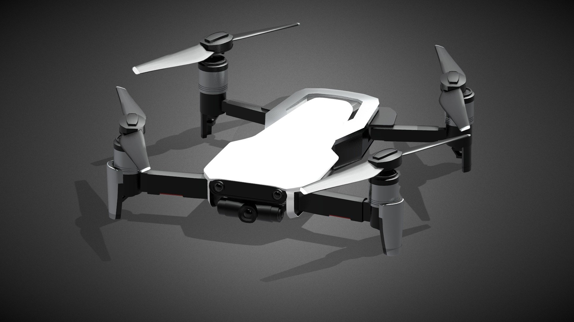 DJI Drone - Buy Royalty Free 3D model by Mikel Ros (@Mikelros) [75e4550 ...