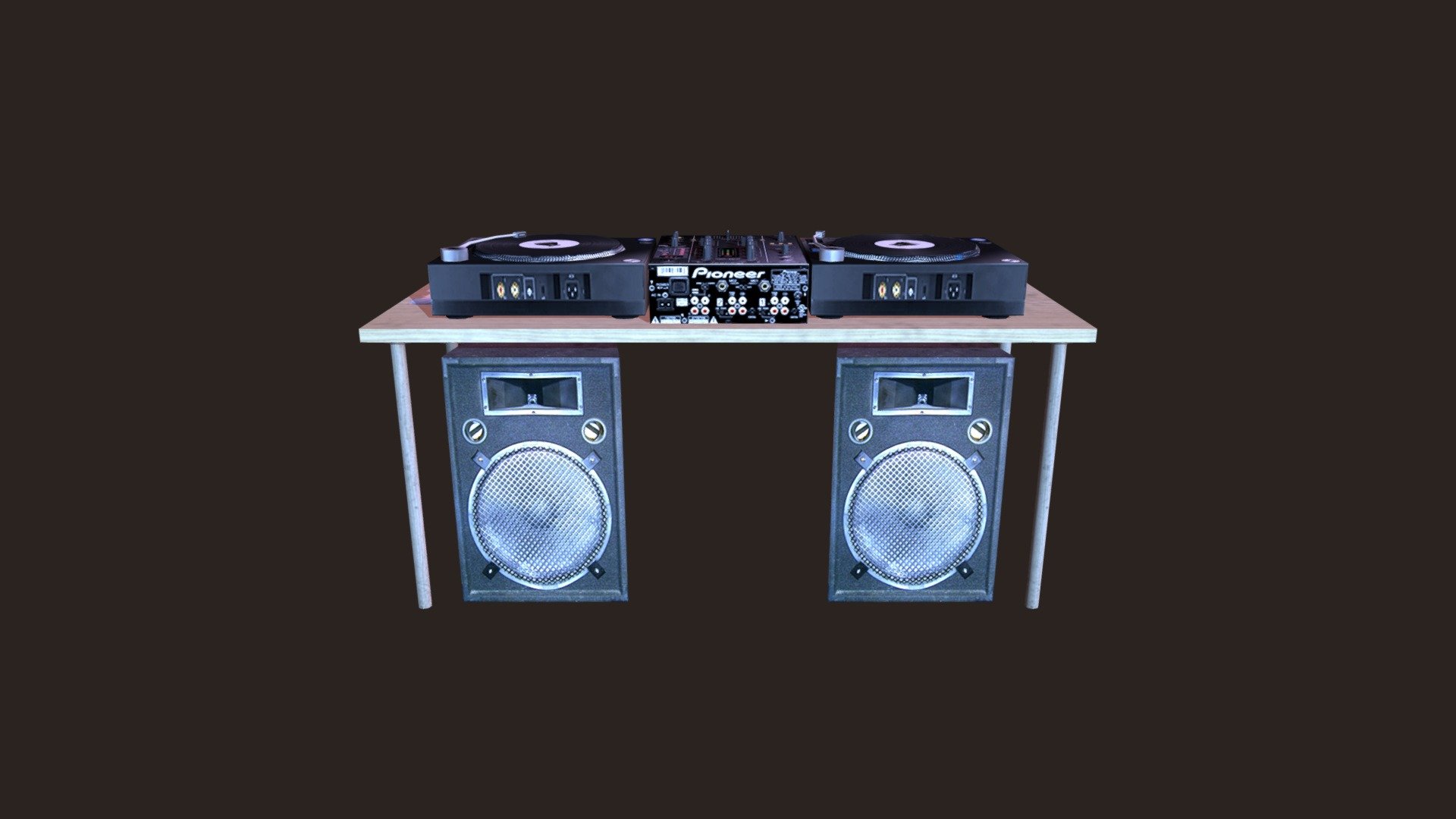 Turntables - 3D model by Thoran Slock (@Thoran_Slock) [75e4d26] - Sketchfab