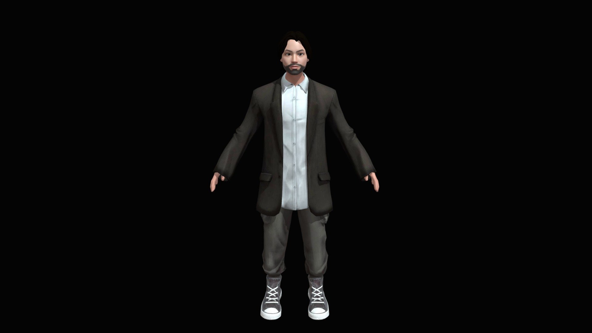 male character #8 - Download Free 3D model by BELAZ (@asset_for_games ...