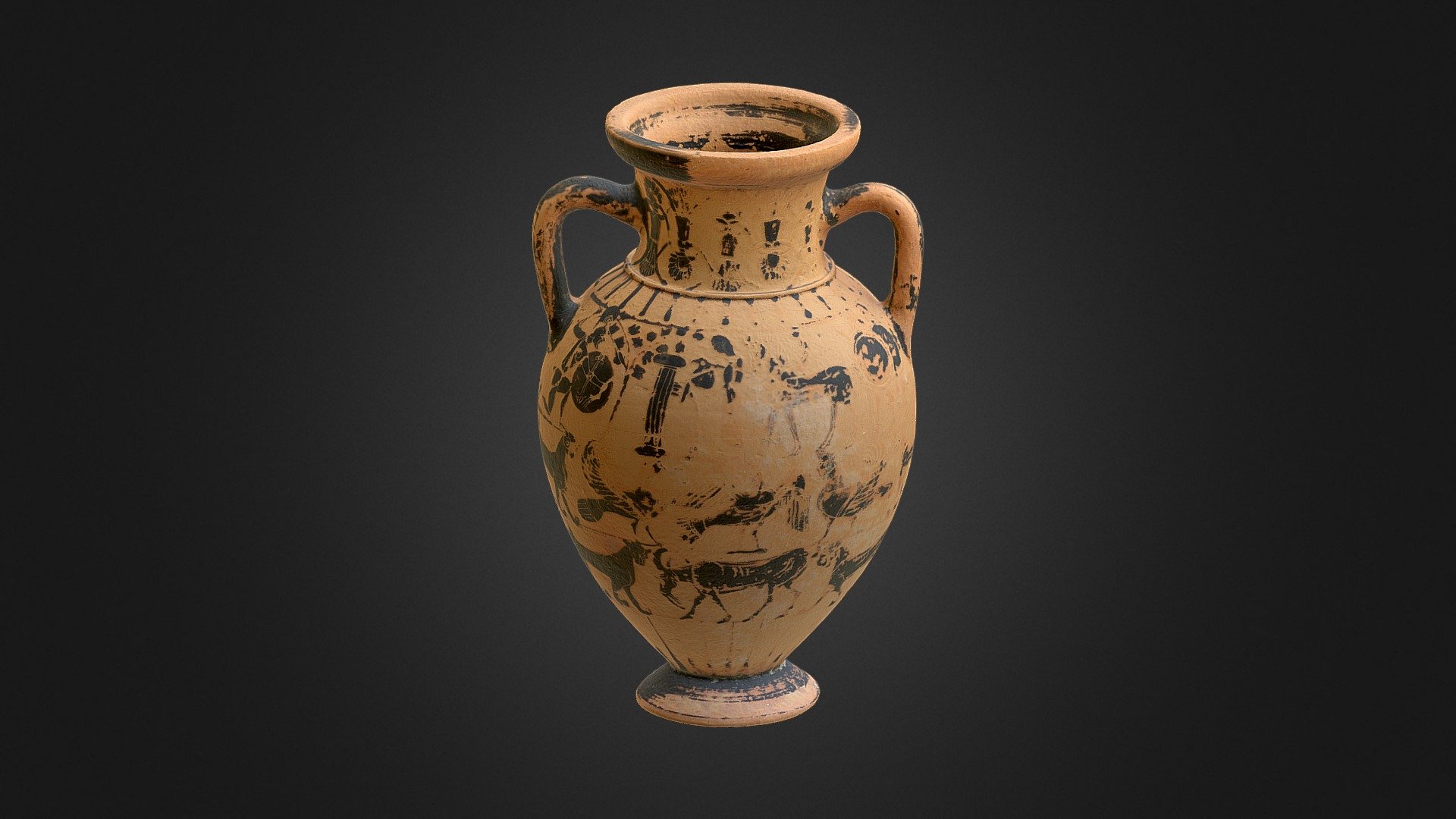 Amphora - 3D model by Henryk Furs (@funix) [75e88bc] - Sketchfab
