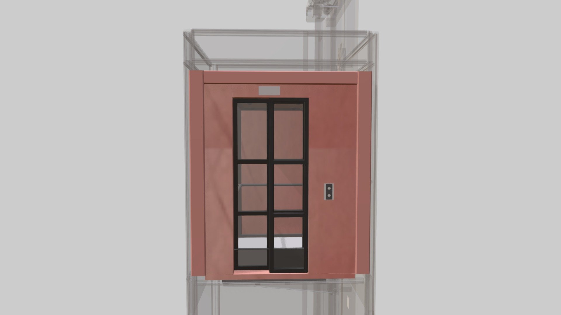 Power Door (RITA - Red) - 3D model by kairoselevator [75eae09] - Sketchfab