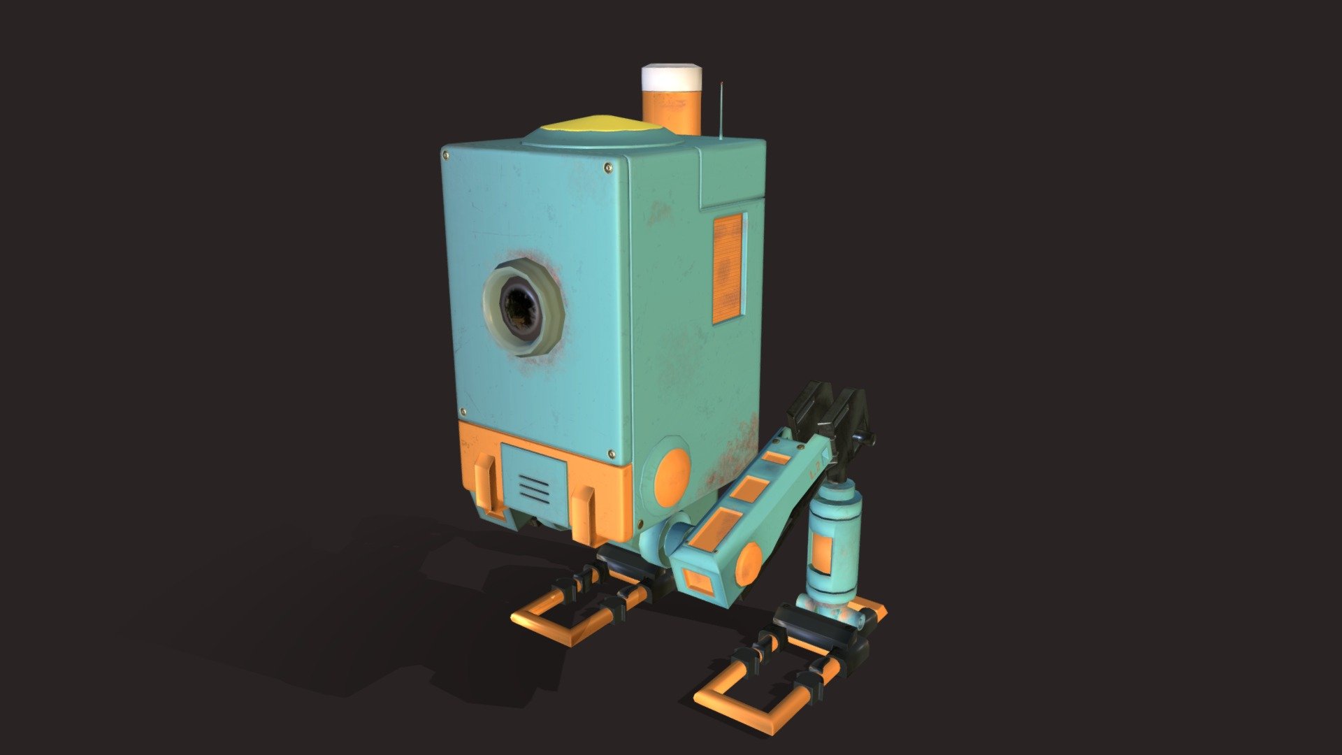 SMALL ROBOT - Buy Royalty Free 3D model by Dav1d- [75eb56f] - Sketchfab ...