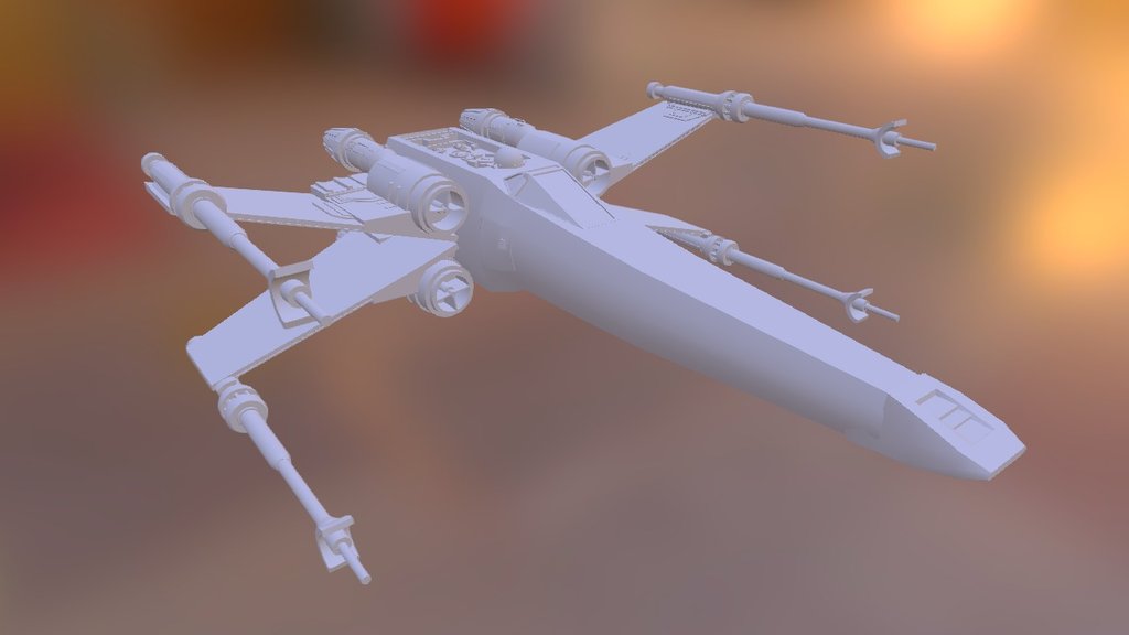 X Wing - 3D model by pythagean [75f0425] - Sketchfab