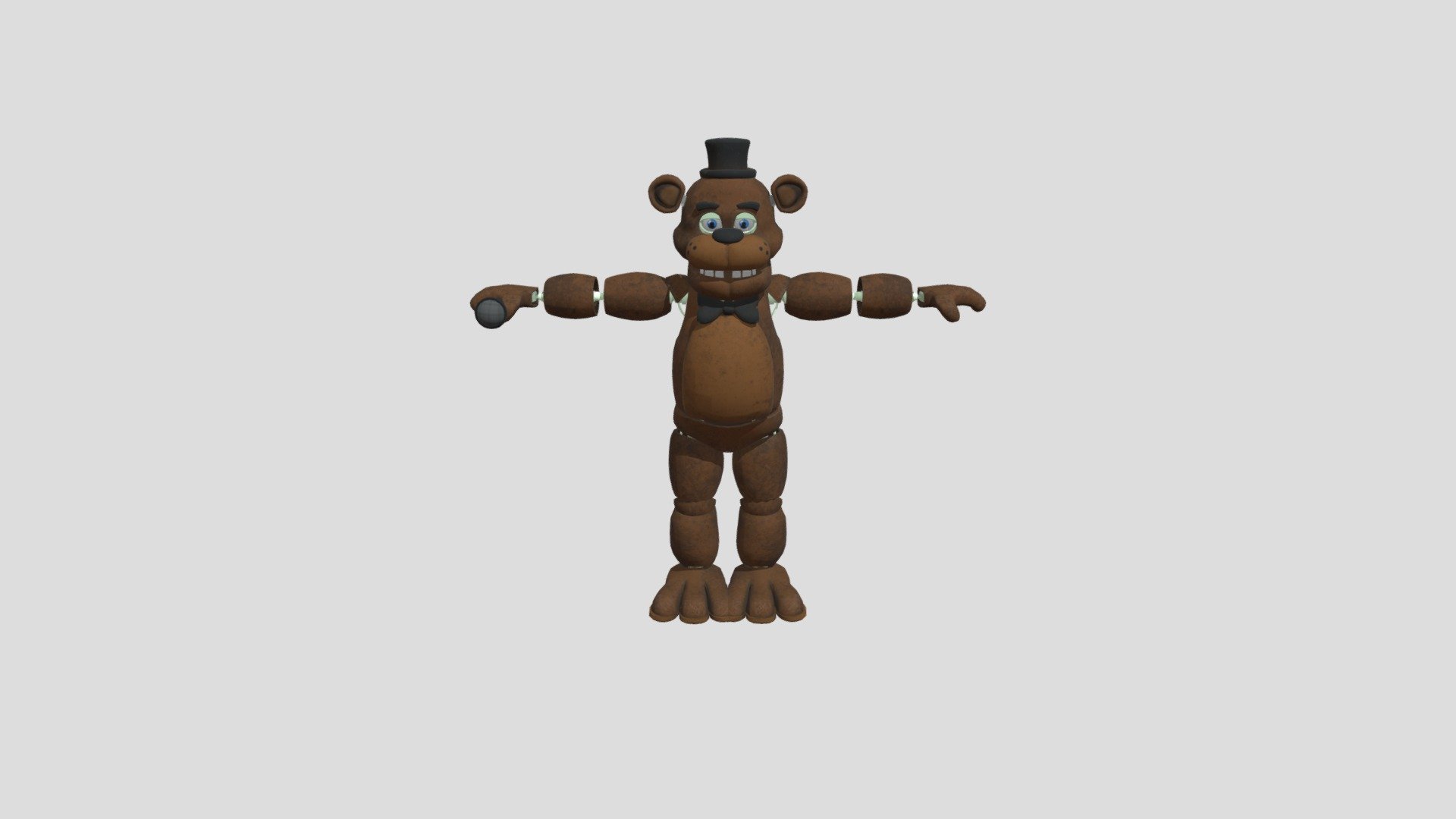 Freddy Fazbear - 3D model by Scott_Cawthon (@ekstvin) [75f0762] - Sketchfab