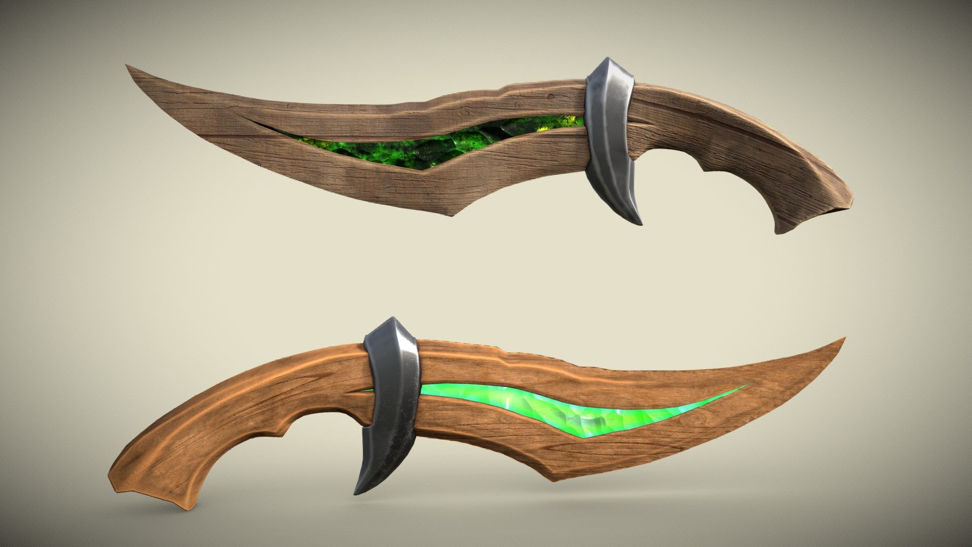 Stylized Fantasy Sword dagger PBR game ready Low - Buy Royalty Free 3D model by Svetlana07 ...