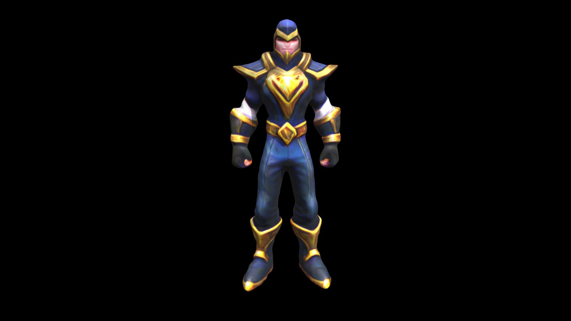 Stylized hero league of legends Game ready by - Download Free 3D model ...