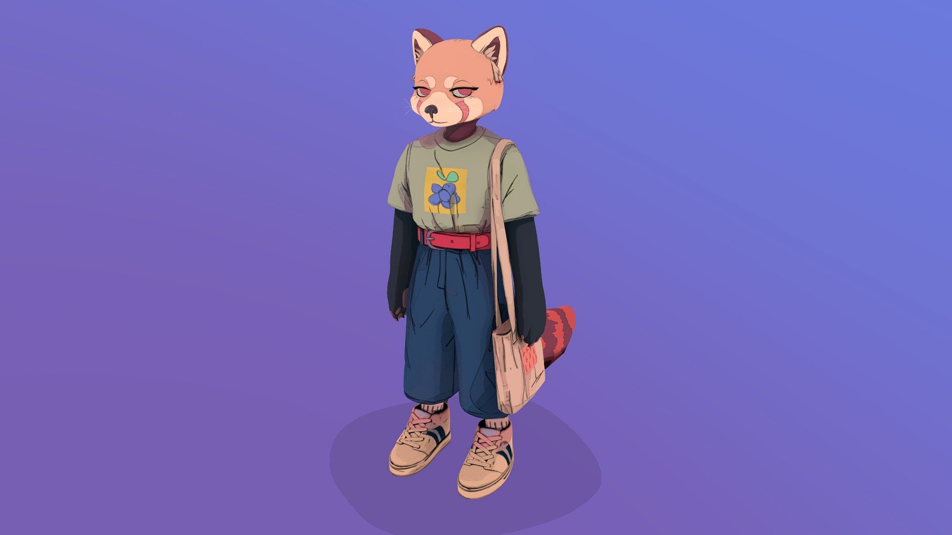 🦊TOFU (Stylized 3D fox character)🦊 - Download Free 3D model by ...