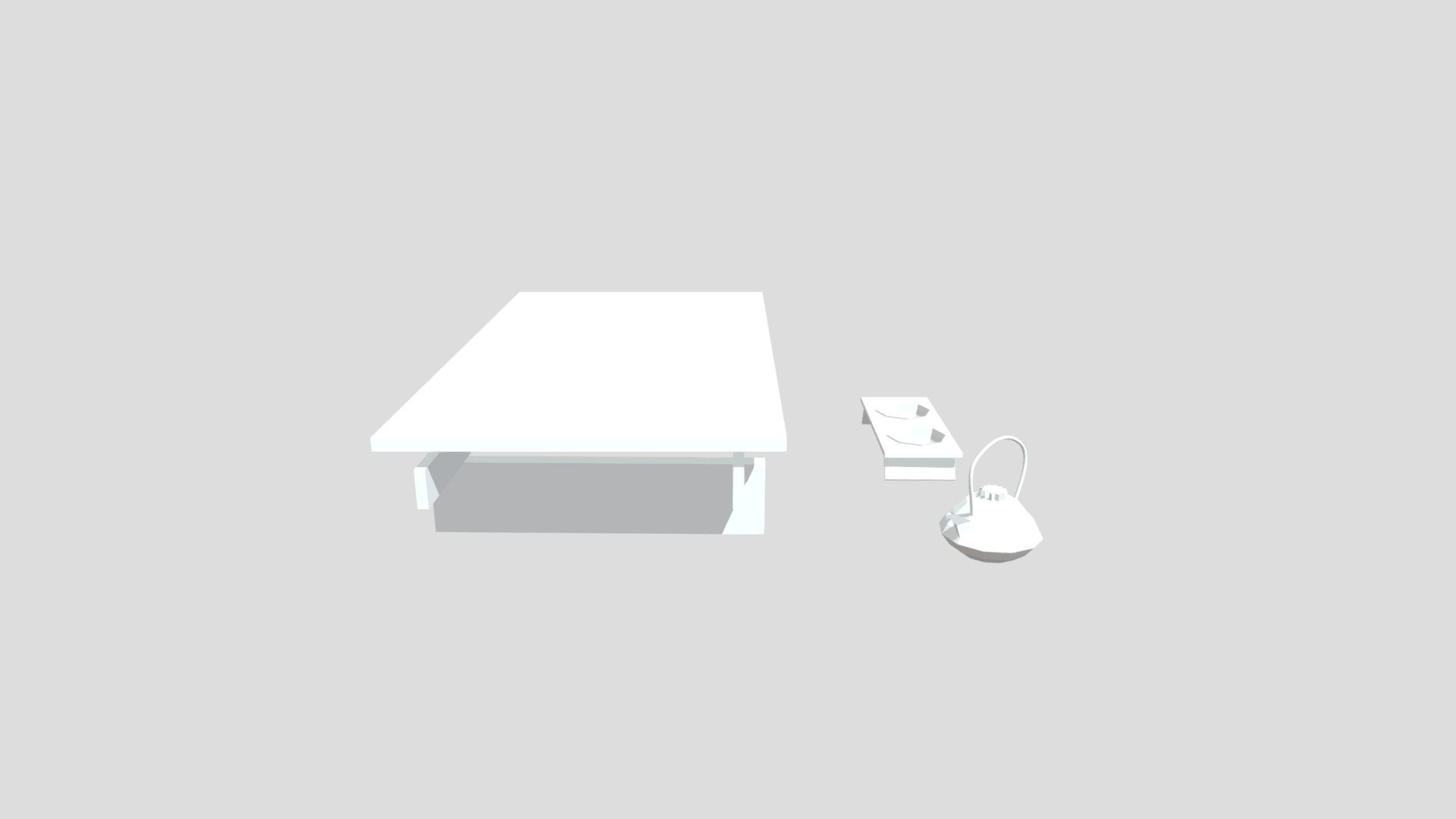 Grandmother's house - 3 Simple props - 3D model by Ivans Minajevs (@ivansminajevs) [75f5b72 ...