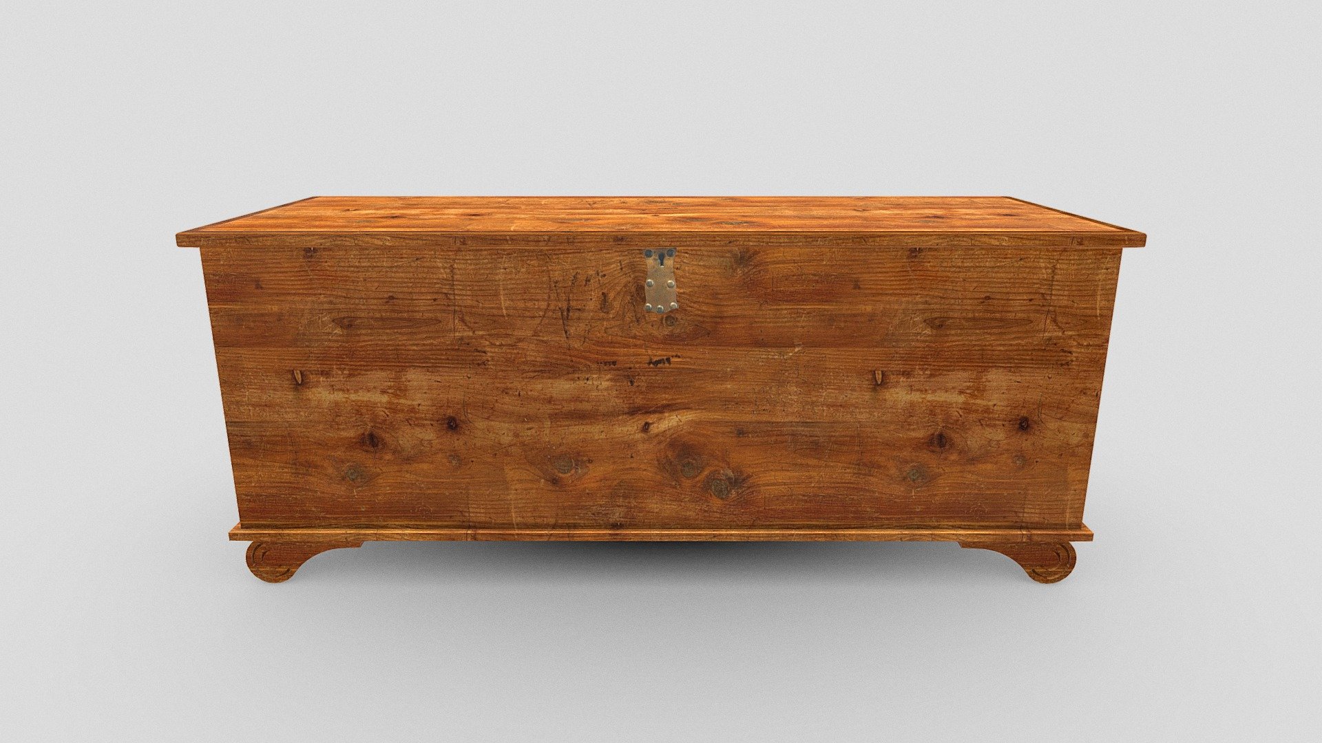Wooden Cedar Chest - Buy Royalty Free 3D model by Marc Sawyer ...