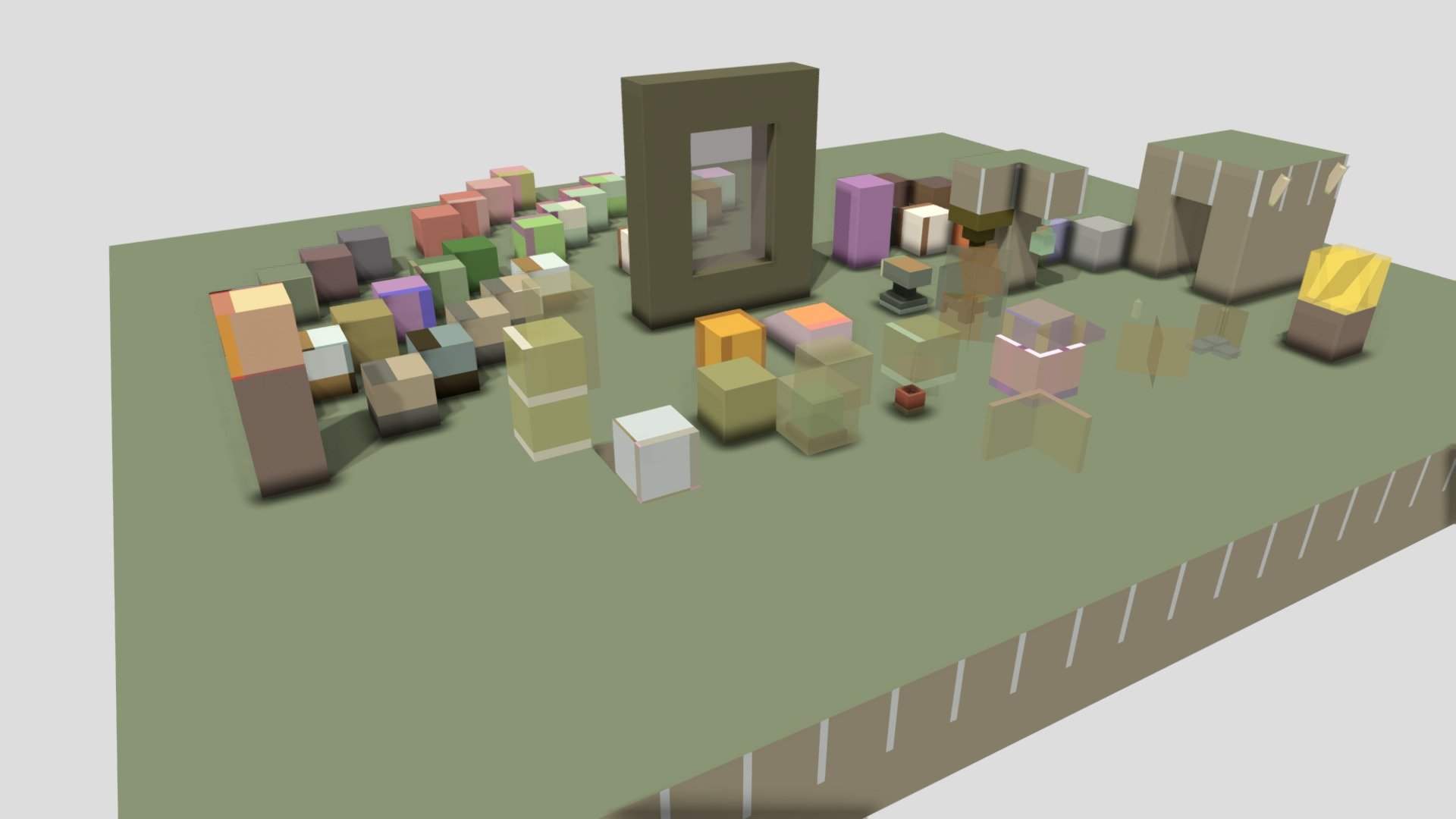 Simple Material Test OBJ - 3D model by Eric Haines (@erich) [75f8a7f ...