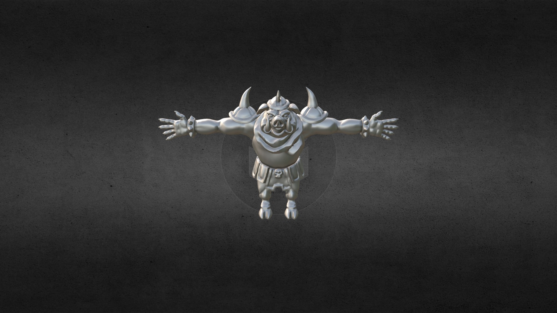 Ganon Unposed - 3D model by letscreatetogether [75f91c5] - Sketchfab