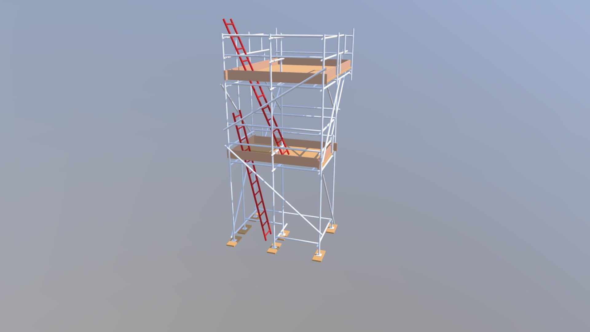 Scaffold Tower - 3D model by SRP (@Npaora) [75f922b] - Sketchfab